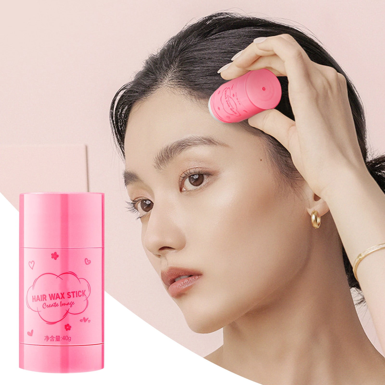 Solid Styling Hair Wax Stick Shredded Hair Finishing Lasting Styling ...