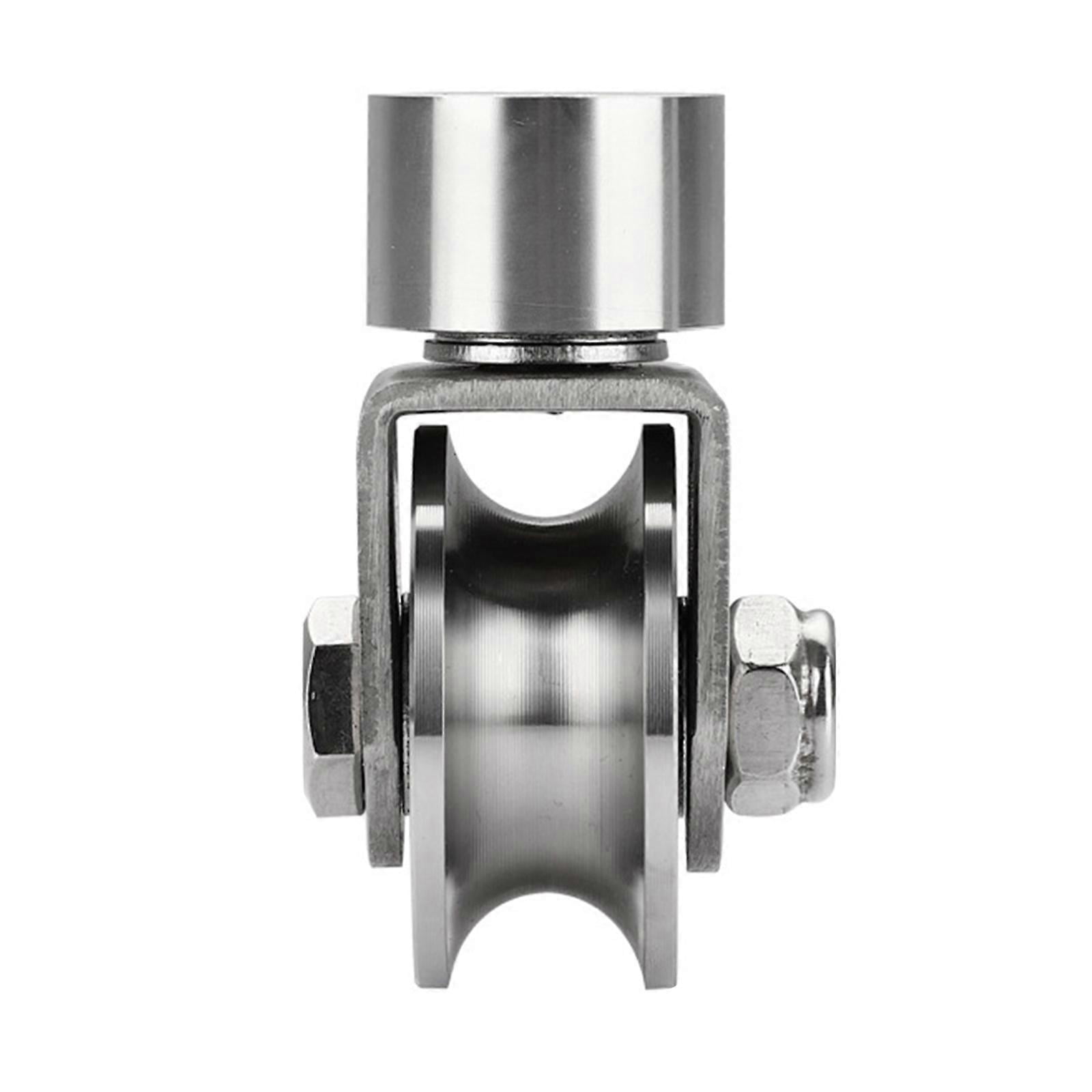 Solid Swivel Pulley Quiet 304 Steel Swivel Pulleys Roller Excellent ...