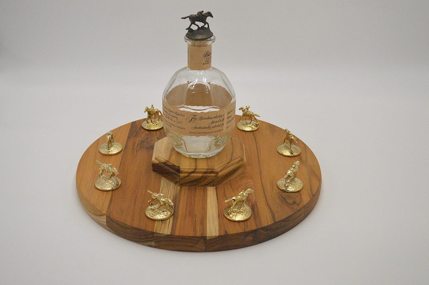Solid Teak Handmade Cork Display fits Blanton's Bourbon Horse Cork ...