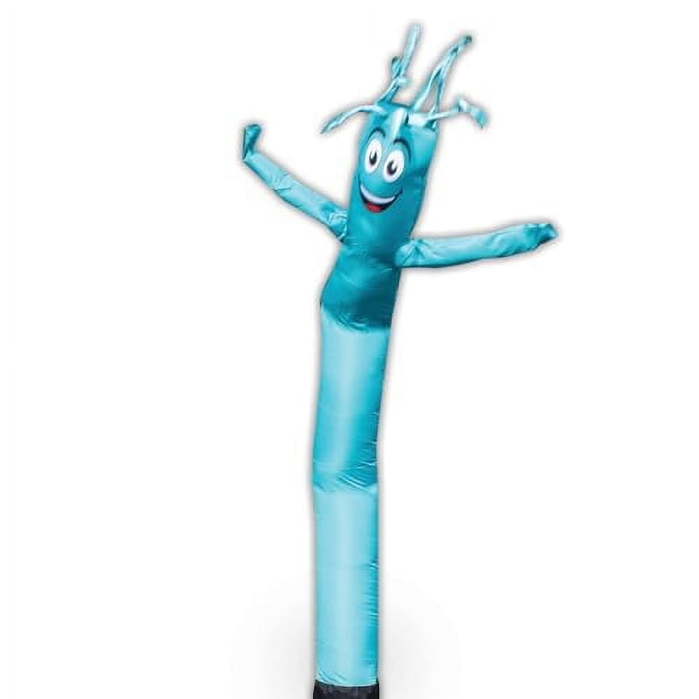 Solid Teal 6' Foot Tall Inflatable Tube Man - Replacement Body only ...