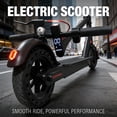 Solid Tire Adult Electric Scooter - 350W Motor, 21 Miles Range ...