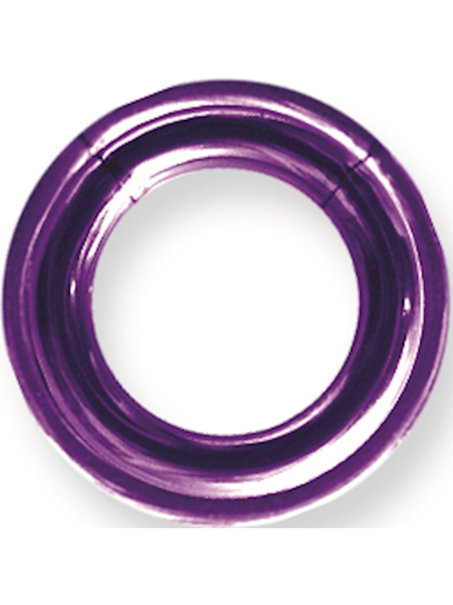 Solid Titanium Continuous (Seamless) Captive 6G (4.1mm) 1/2 (13mm) Dia ...