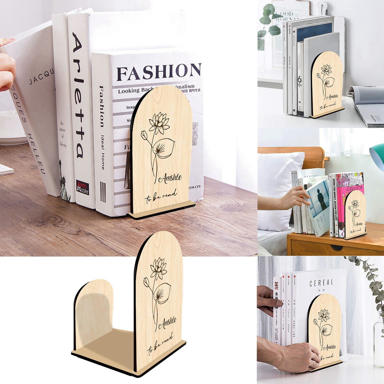 Solid Triangular Bookshelf Bookshelf Wooden Bookshelf Bookcase ...