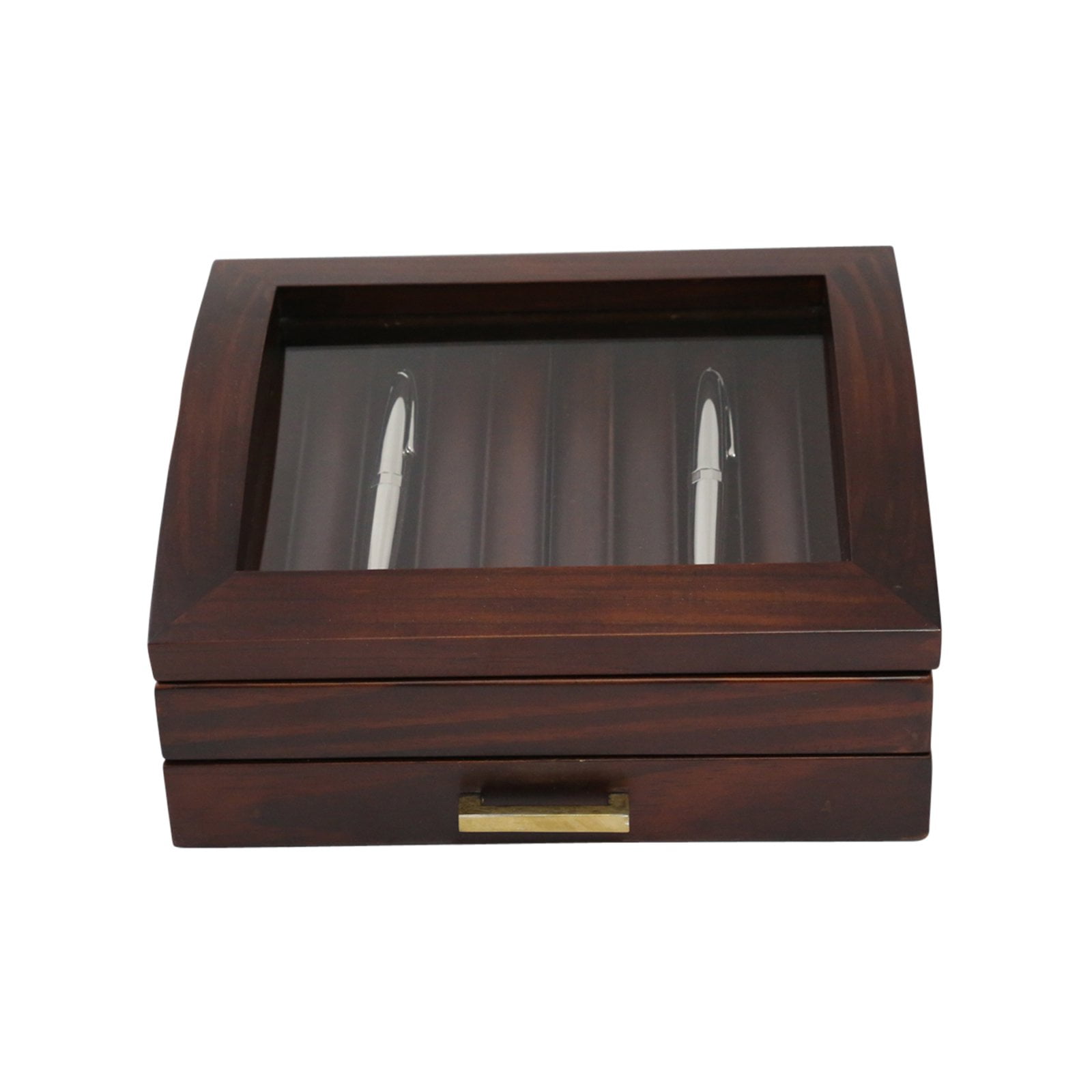 Bey Berk Walnut Wood 19-pen Box - Walmart.com