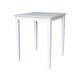 Solid Wood 30 inch Square Dining Table in White - Walmart.com