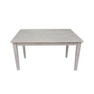 Solid Wood 30 inch Square Dining Table in White - Walmart.com