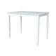 Solid Wood 30 x 48 inch Dining Table in White - Walmart.com
