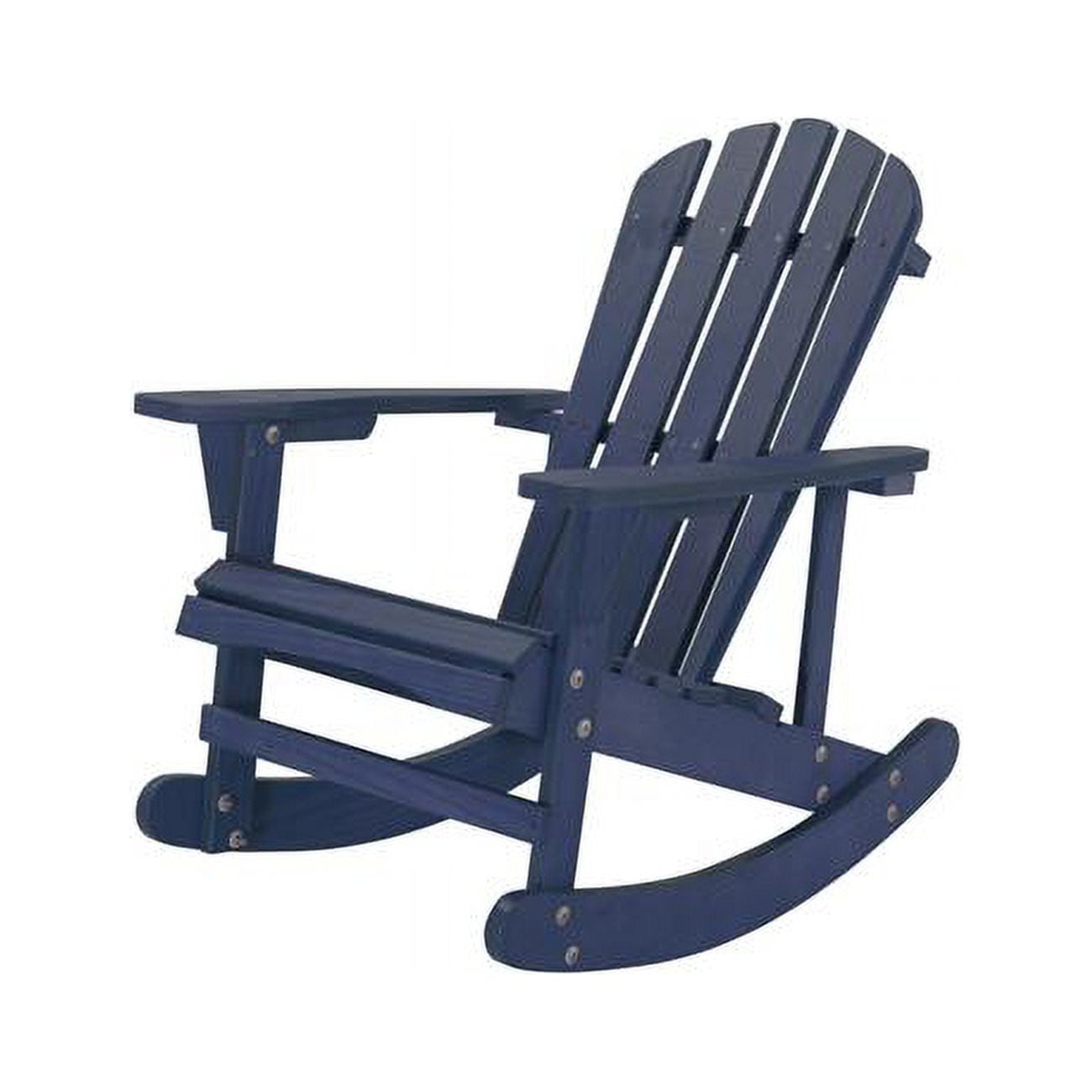 Solid Wood Adirondack Rocking Chair - Walmart.com
