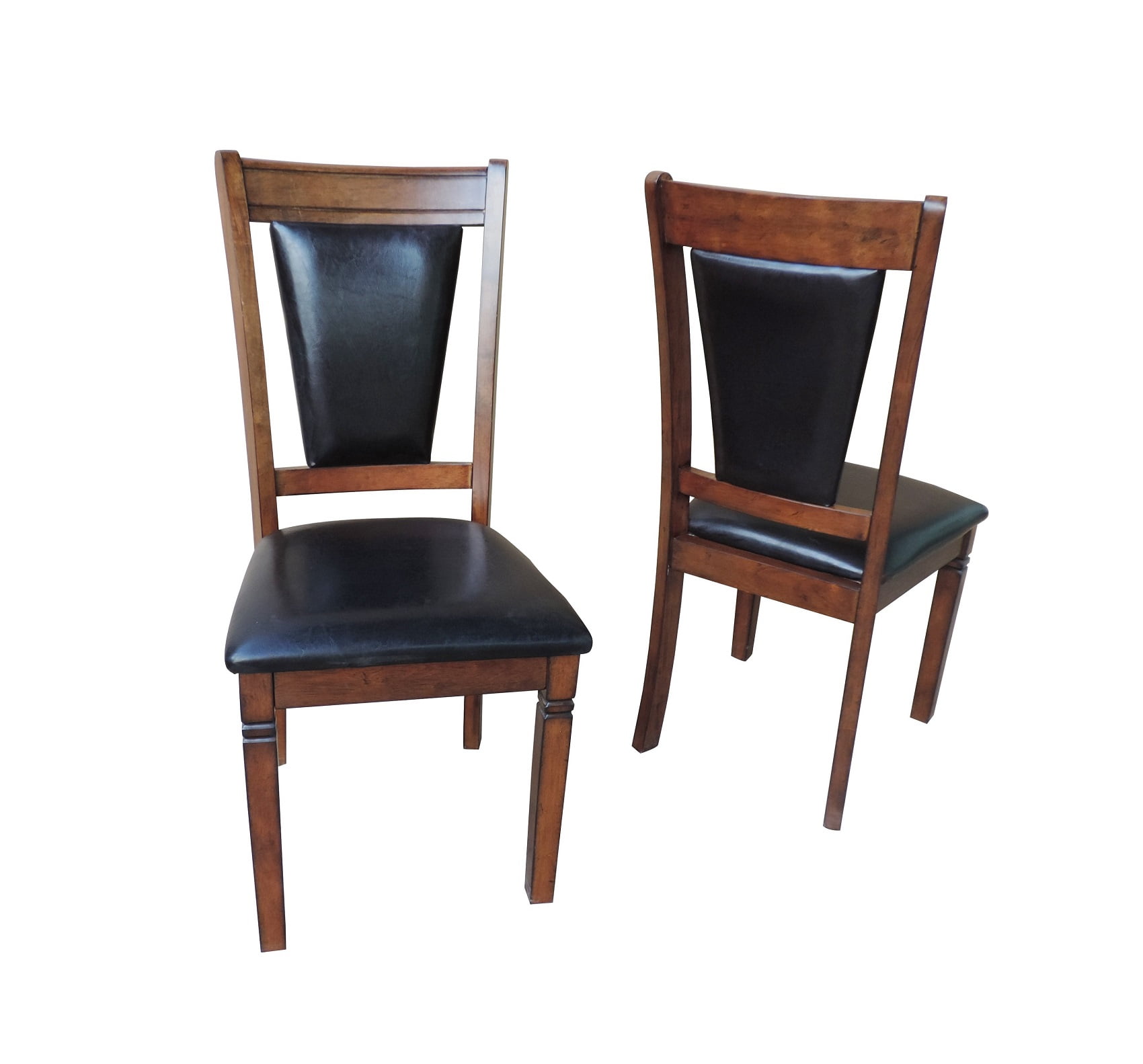 Solid Wood Chair, Set of 2 - Walmart.com