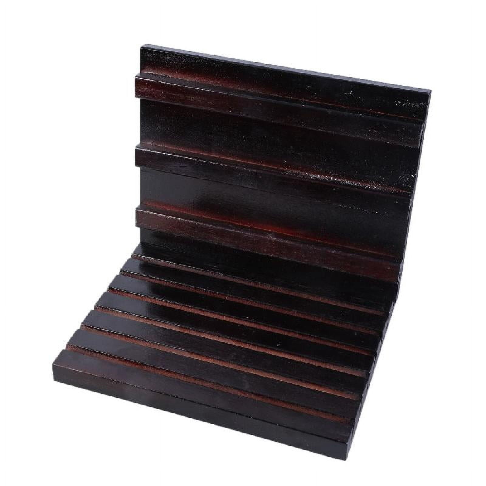Solid Wood Challenge Coin Display Stand Multi Rows Coin Holder Desk ...