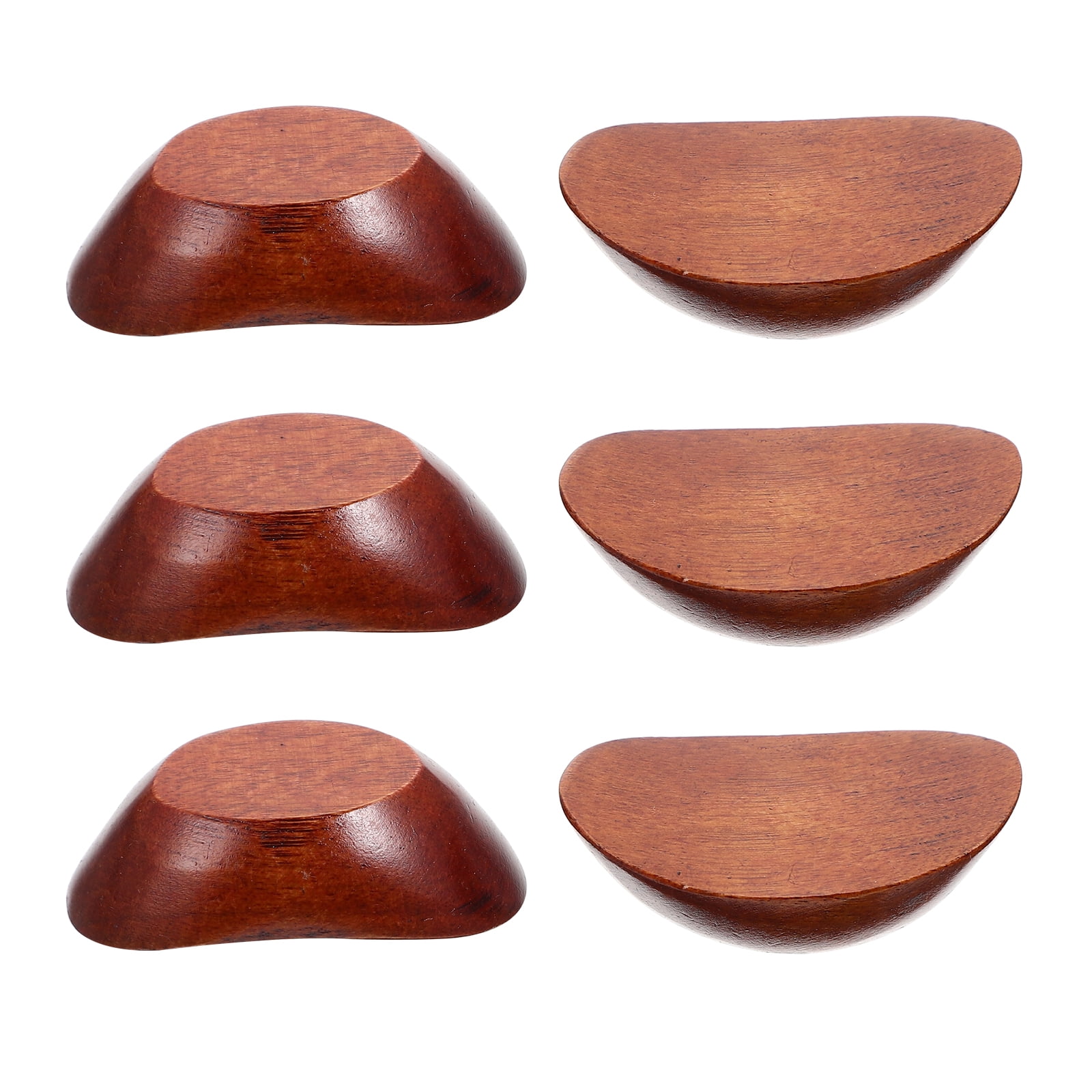 Solid Wood Chopsticks Holder Spoon Fork Rest Sauce Dish Natural Home ...
