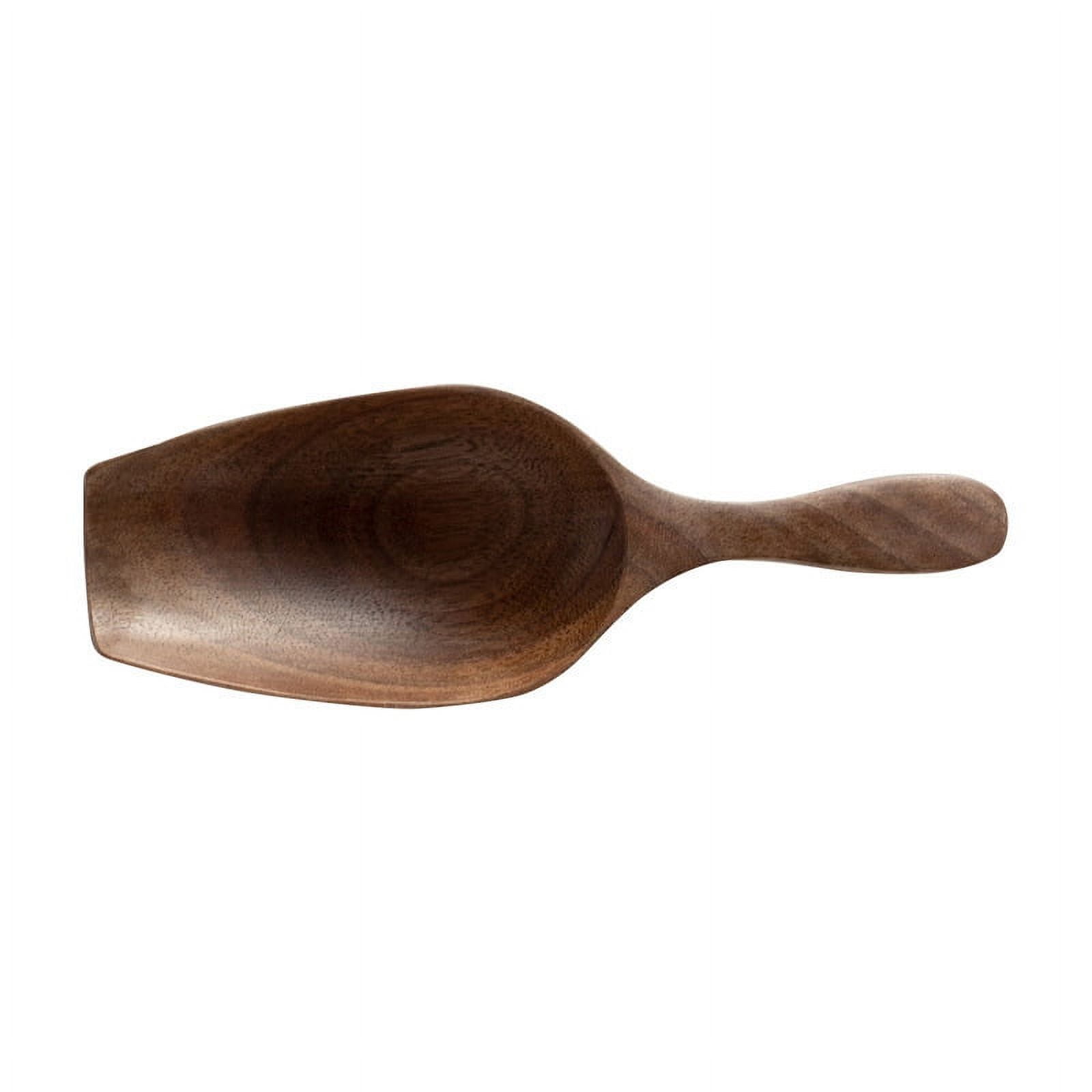Solid Wood Coffee Bean Spoon Shovel Black Walnut Whole Digging Tea ...
