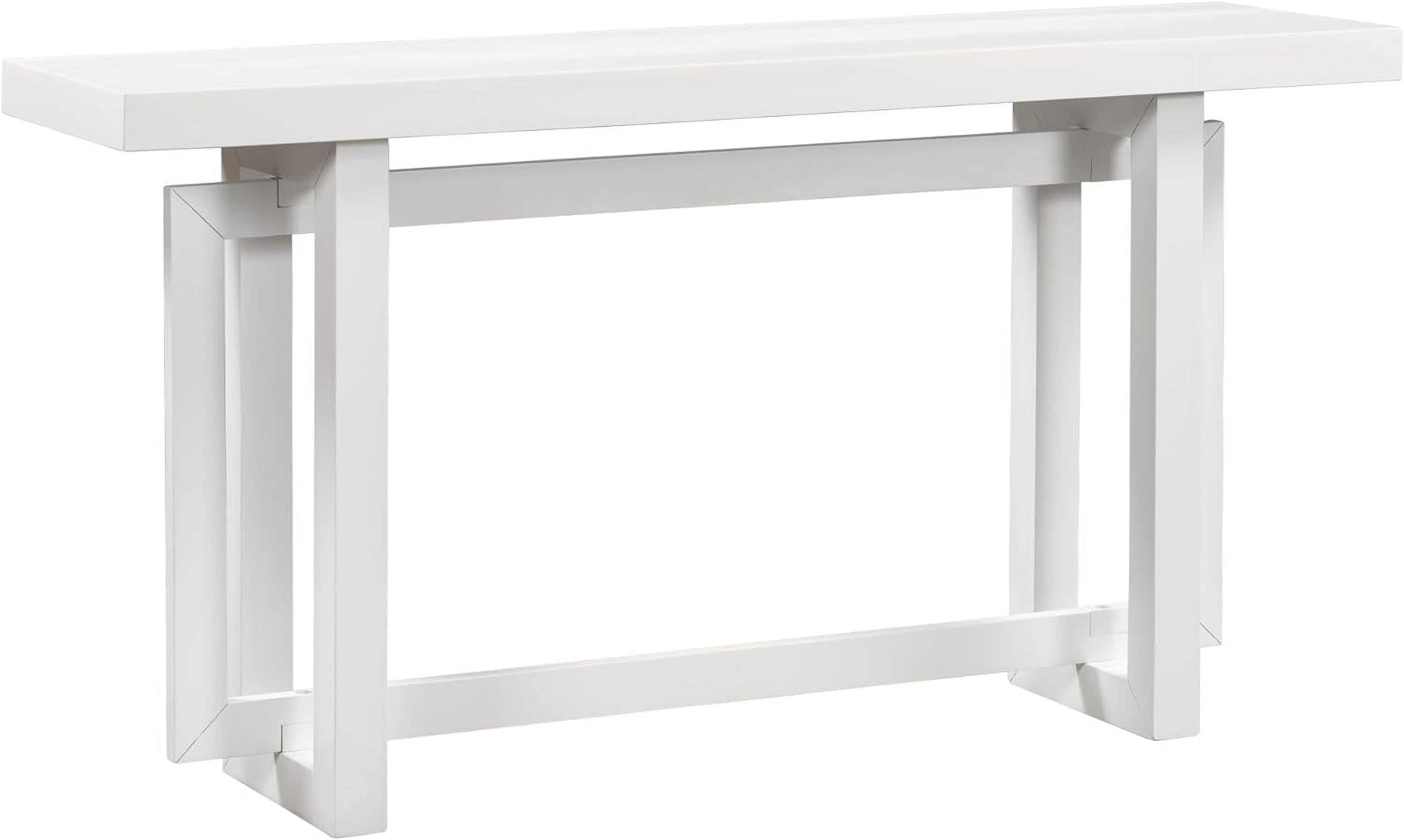 Solid Wood Console Table, 59.1 Inch, Extra Long Entryway, Table Sofa ...