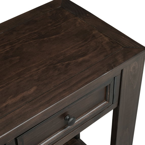 Solid Wood Console Table: Stylish Entryway Furniture Rectangular ...