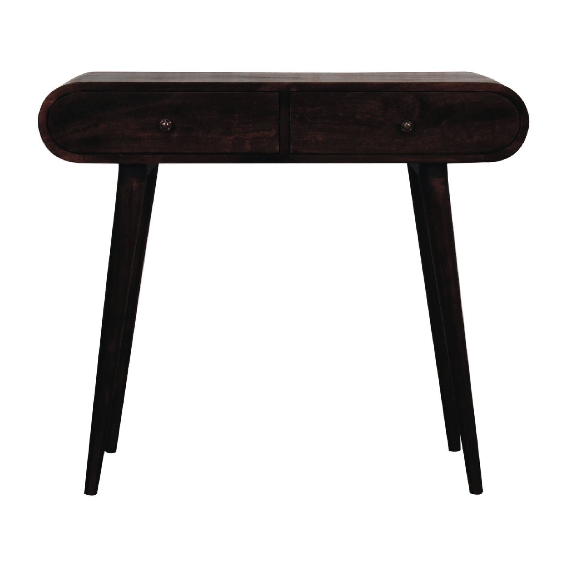 Solid Wood Console for Home | Storage Function with 2 Drawers | Light ...