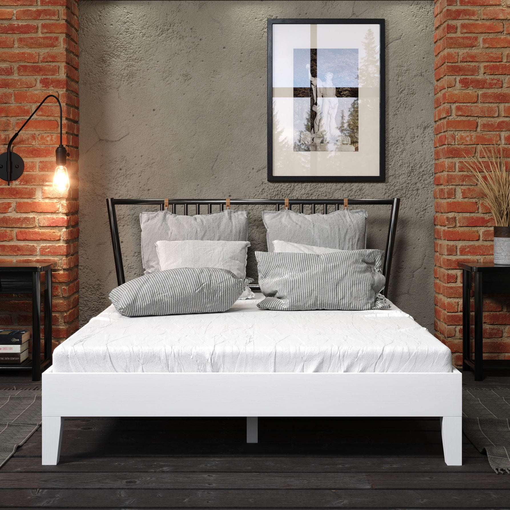 Solid Wood Construction - Under - Bed Storage - Guest Room Decor ...
