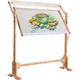 Solid Wood Cross Stitch Rack, Wooden Cross Stitch Needlework Floor ...