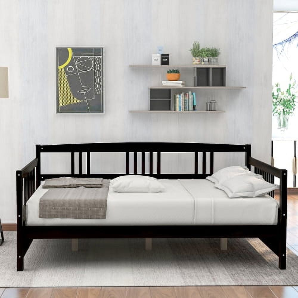 Solid Wood Daybed Full Size,Daybed Frame Multifunctional Daybed,Wooden ...