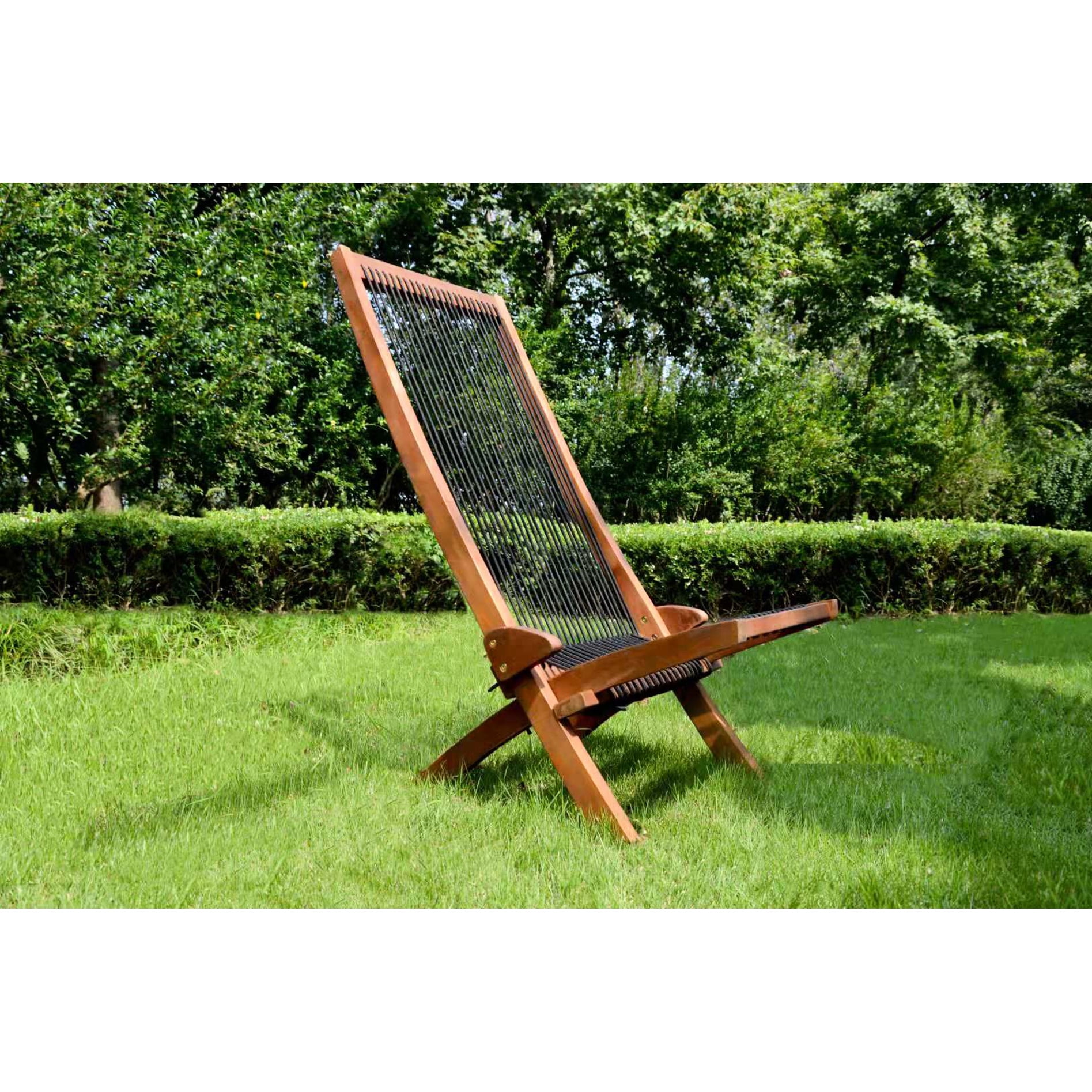 Solid Wood Folding Relax Chair - Great For Indoor And Outdoor Use No ...