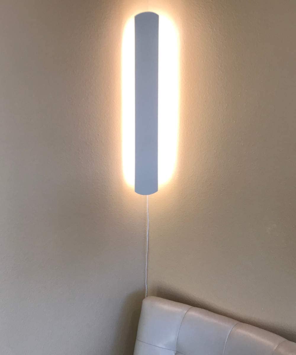 Solid Wood Hover Plank Corner/Wall Accent Light, Plug-in - Walmart.com