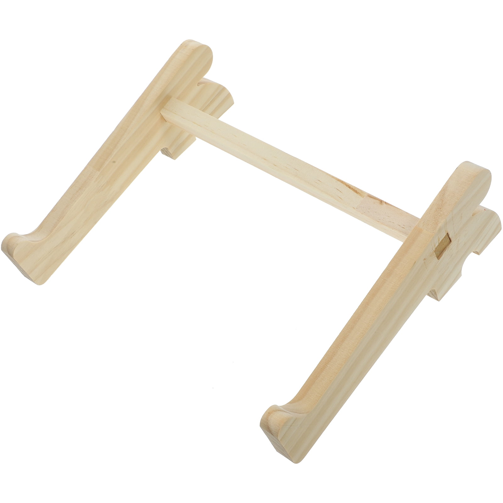 Solid Wood Laptop Stand Desktop Vertical Heightening Stand for Home ...