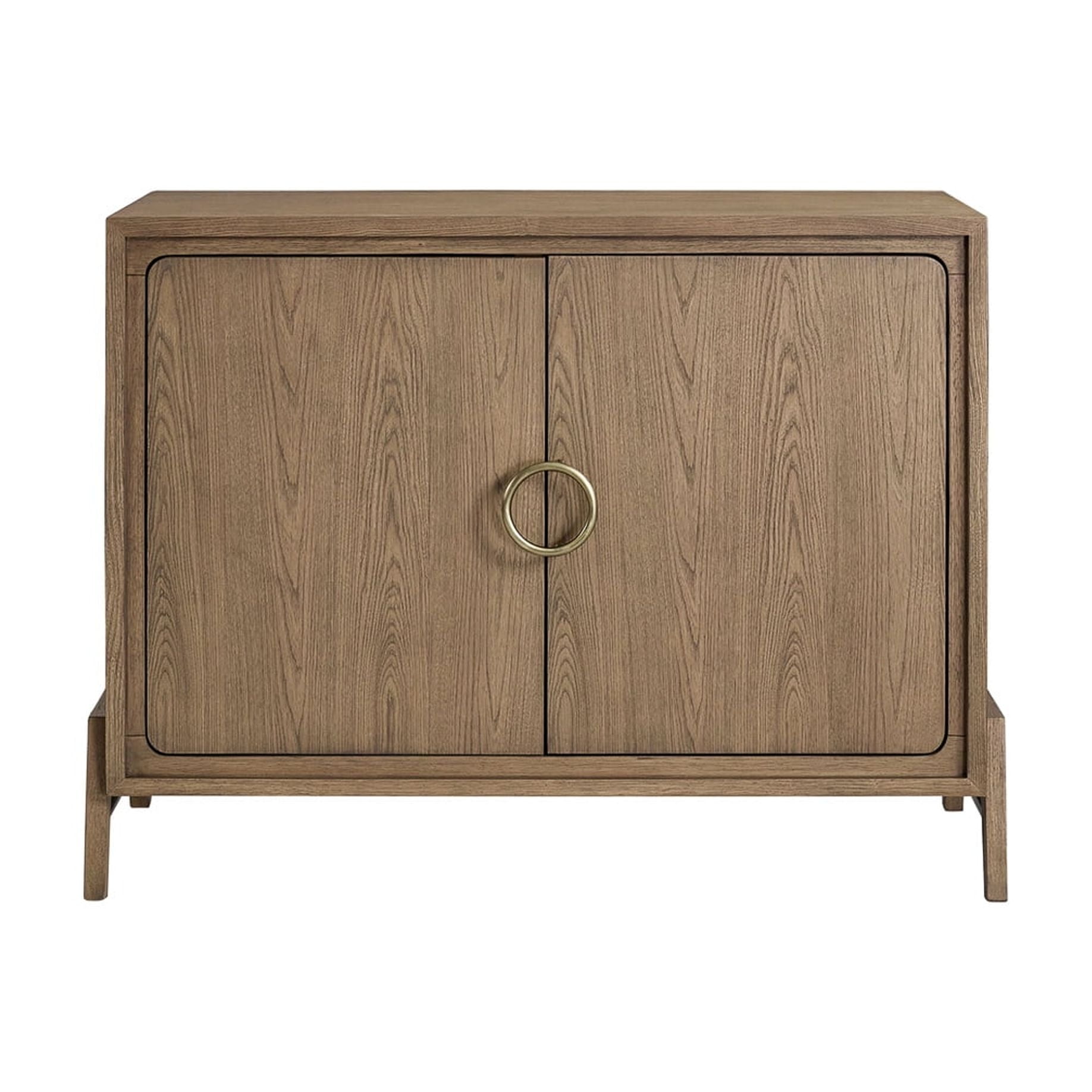 Solid Wood+MDF Build - Two Door Storage Function - Retail Store - Latte ...