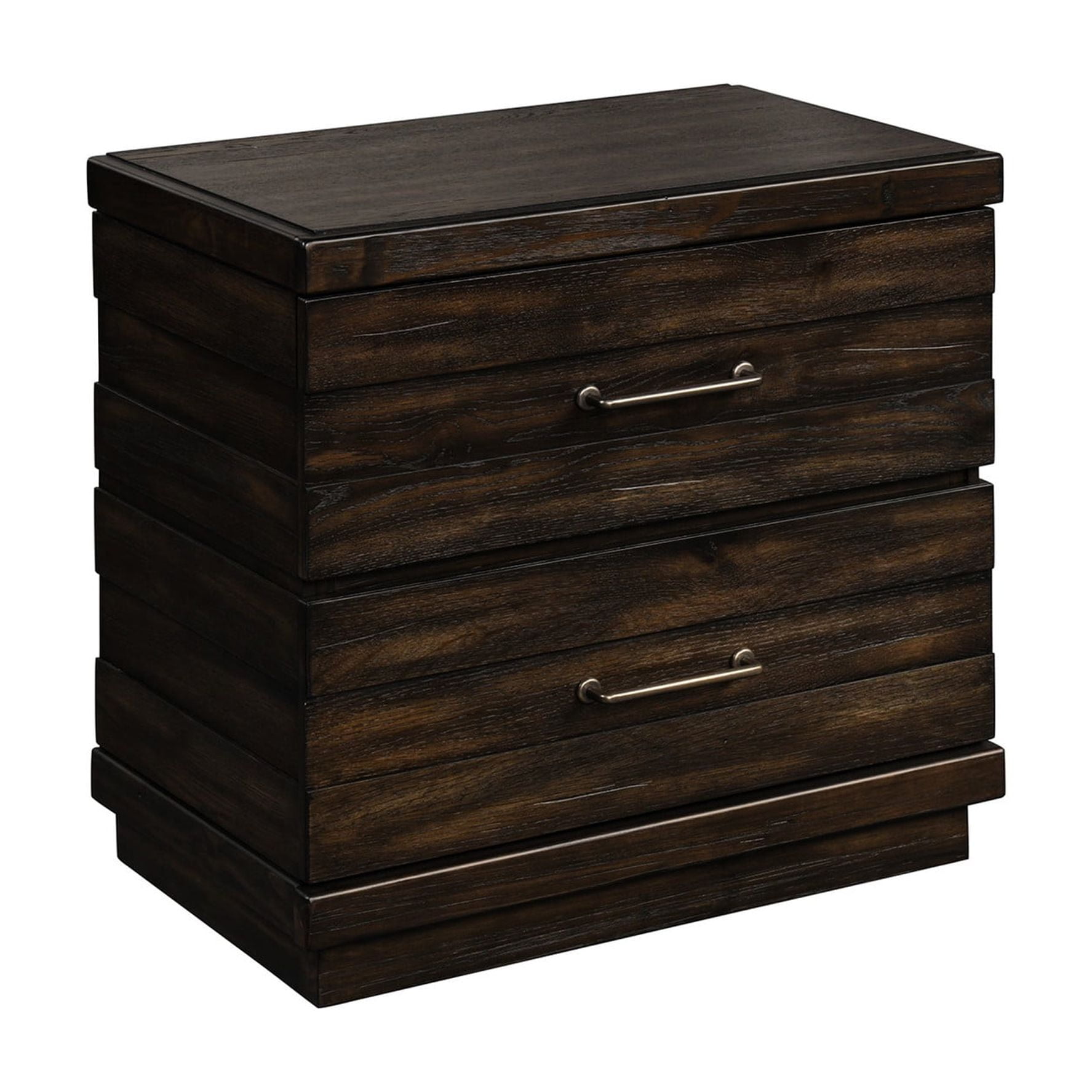 Solid Wood & MDF Construction - 2 Drawer Organization - Bedside Use ...