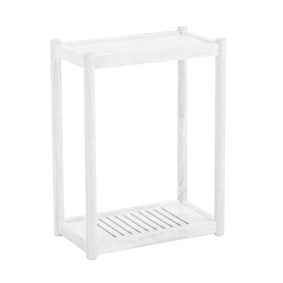 Solid Wood PC Tower Stand, 2-tier Mobile CPU Holder, Floor Standing PC ...