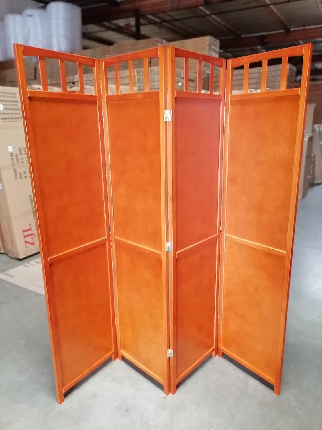 Solid Wood Room Screen (White,) (Walnut, Wood) - Walmart.com