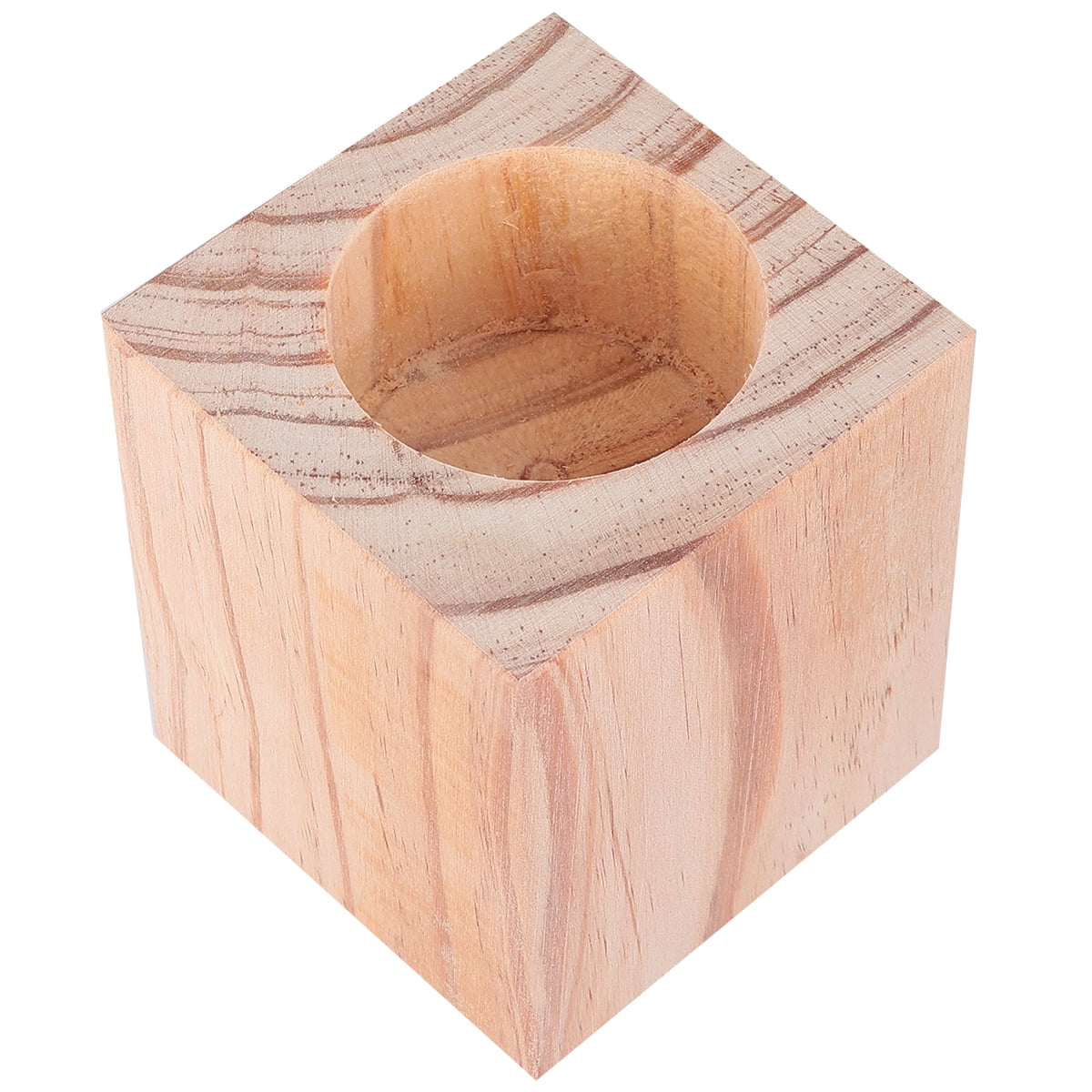 Solid Wood Round Table Lifts Furniture Leg Riser Lifters (Increase 5cm ...