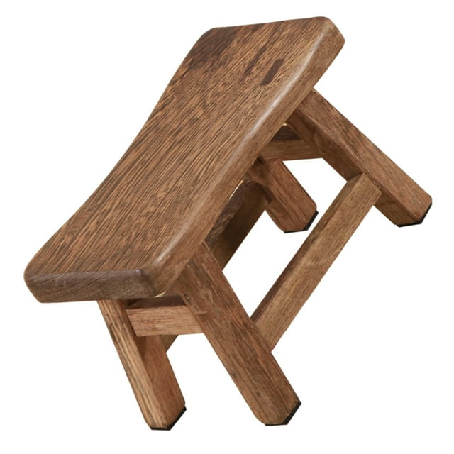 Solid Wood Step Stool Bench Footstool Wooden Stepping Foot Stools ...