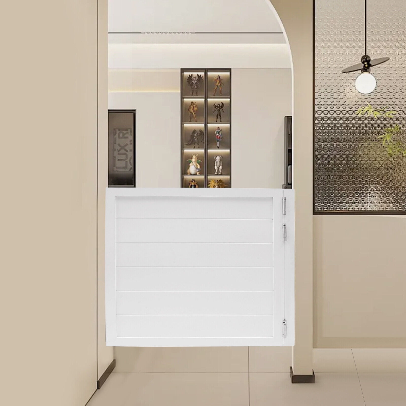 Solid Wood Swinging Door, White Solid Wood Swing Door, Porch Entrance ...