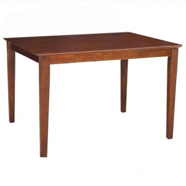Solid Wood 36 inch Square Dining Table in White - Walmart.com