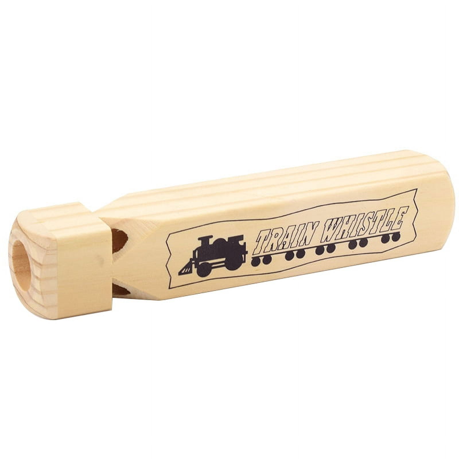 Solid Wood Train Whistle 4 Tone, Role Play Lover Wooden Whistle for ...