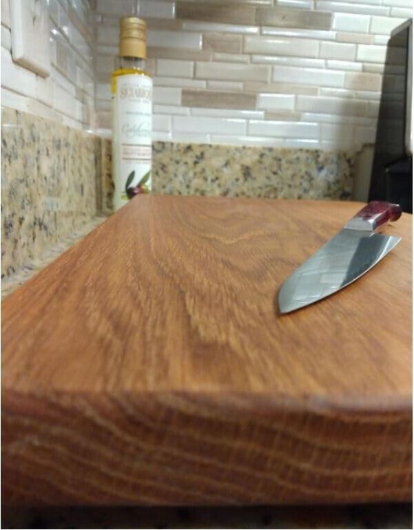 Solid Wood White Oak Cutting Board - Walmart.com