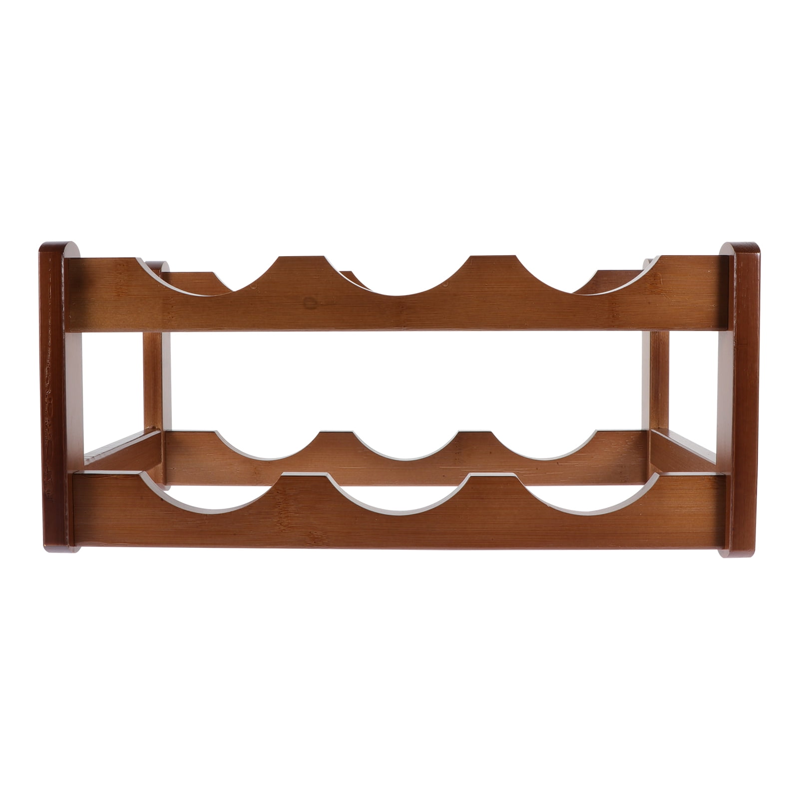 Solid Wood Wine Rack Holder Countertop Stand Show Racks for Floor Table ...