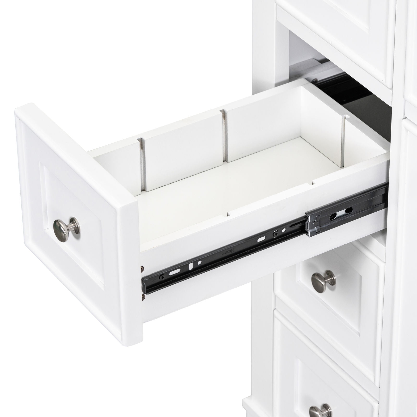 Solid Wood and Ceramic - Half-moon Sink Shape - Bathroom Aesthetic ...