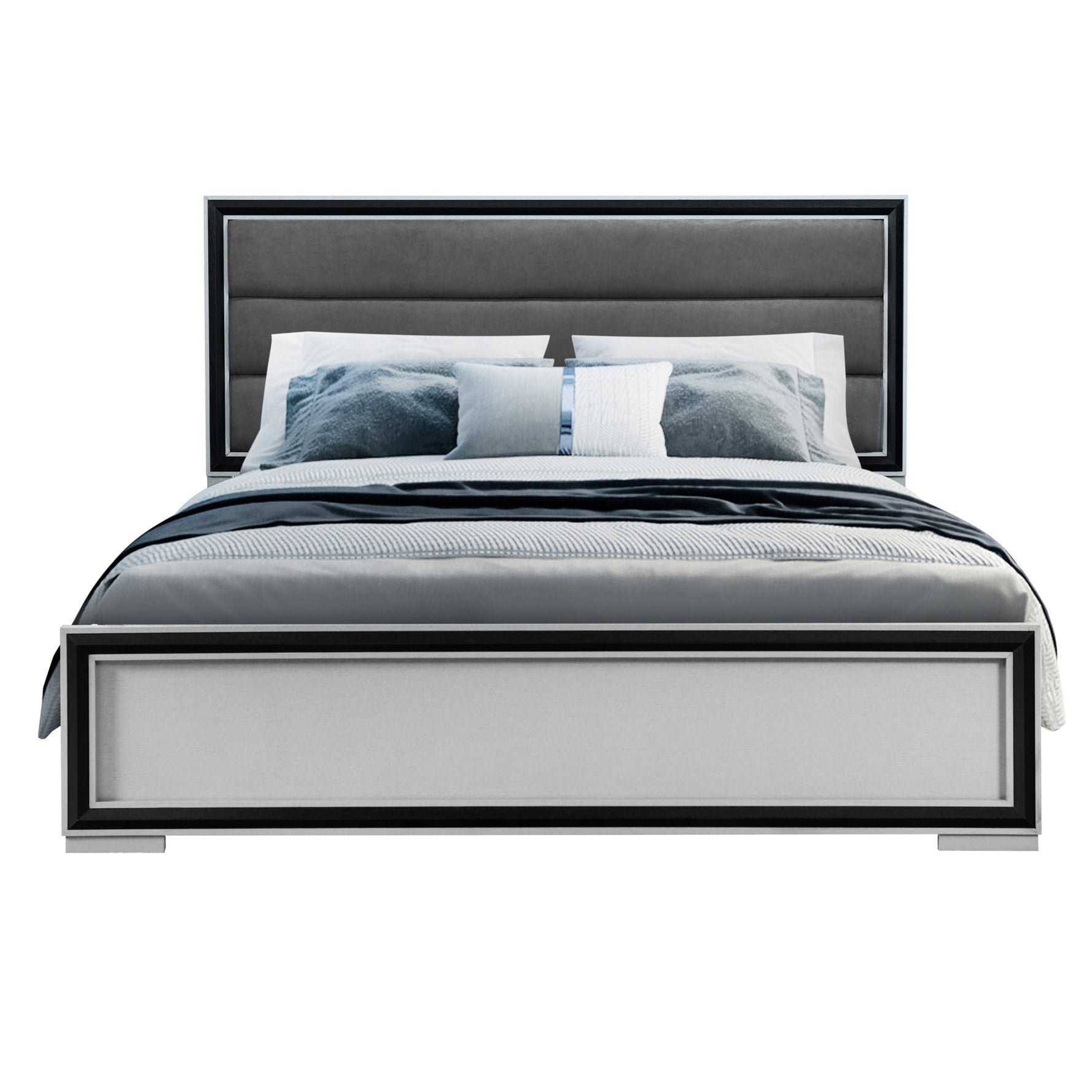 Solid Wood and MDF Construction - LED - Bedroom - Stylish and ...