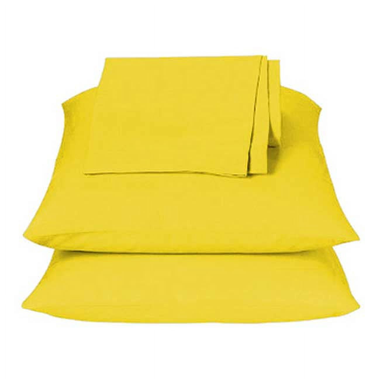 Solid Yellow Sheet Set - Full Size from the Primary Colors Collection ...