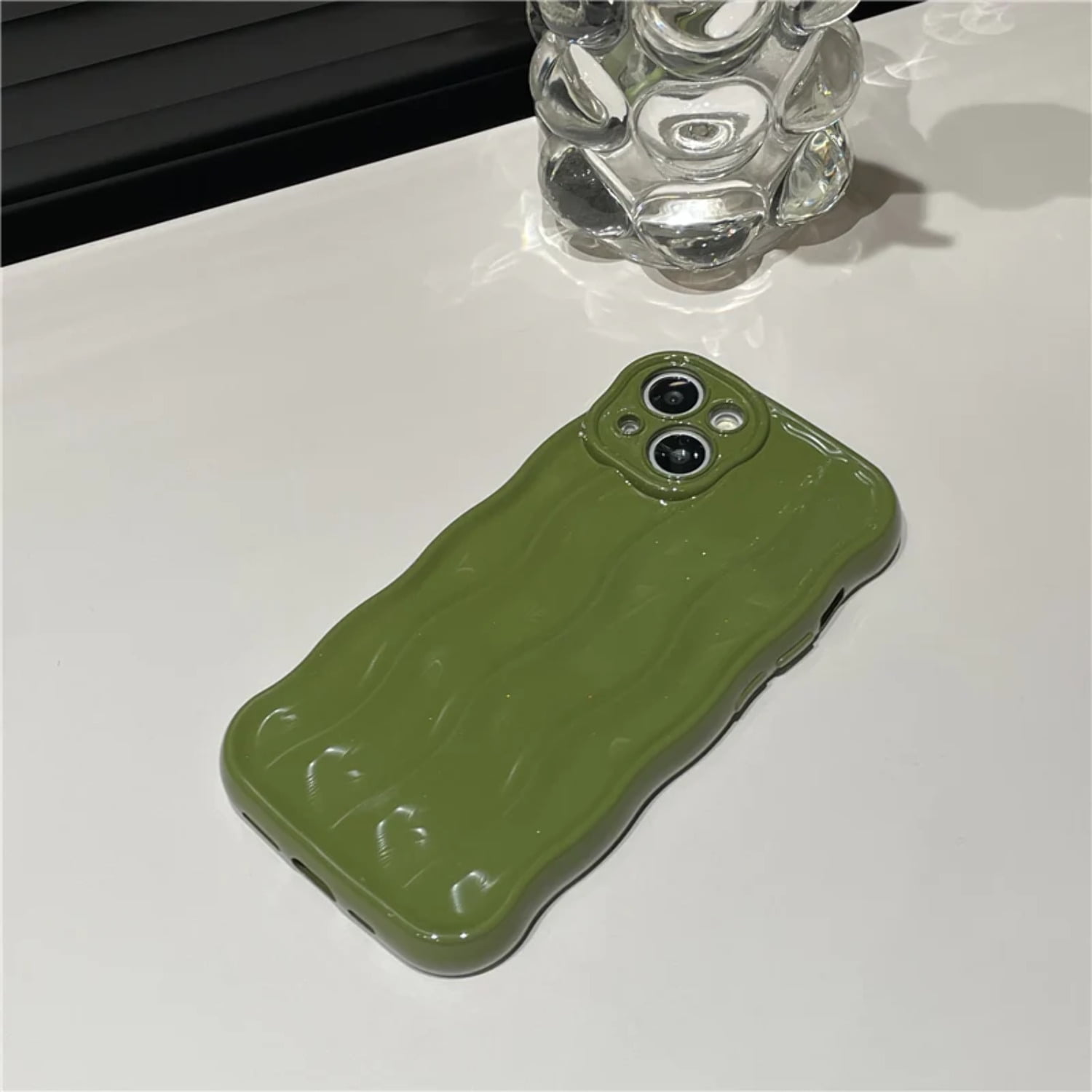 Solid-color Water Ripple-sensitive Mobile Phone Case - Walmart.com