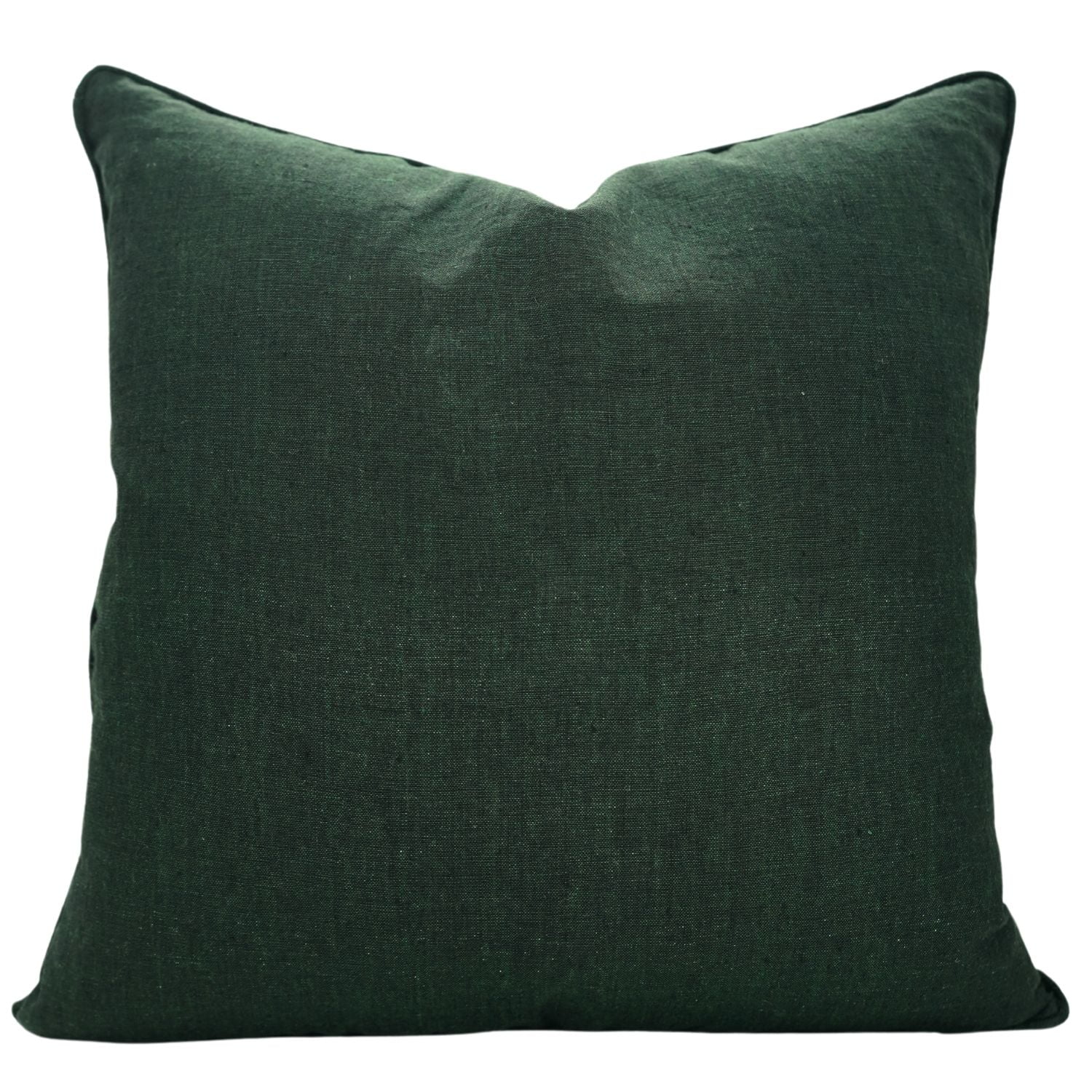 Solid color pillow cover, linen fabric, textured fabric cushion ...