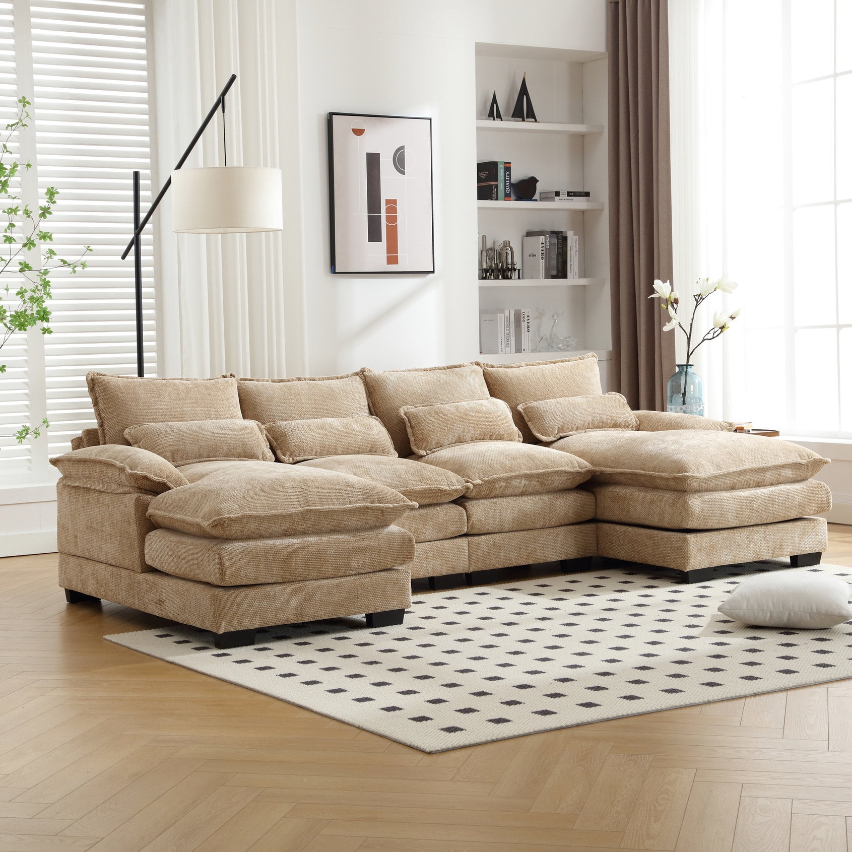 Solid frame, four-seater modular design / Perfect match for apartment ...