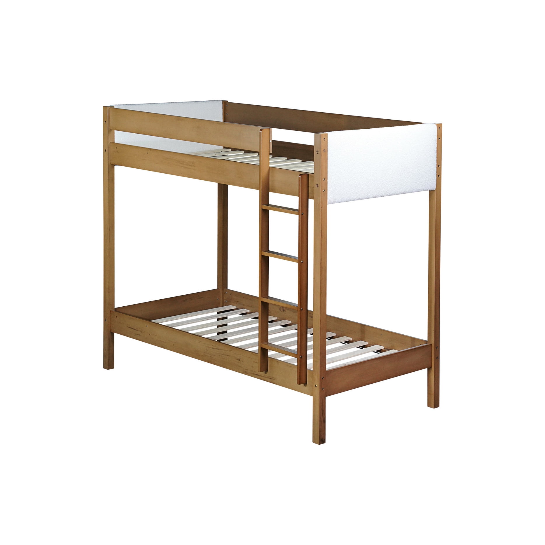 Solid rubberwood frame, ample underbed storage - Blends well into ...