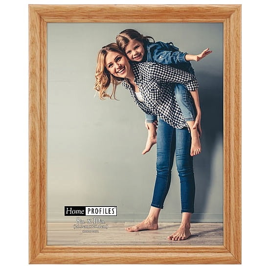 Solid wood oak finish favorite 8x10 frame - 8x10 - Walmart.com