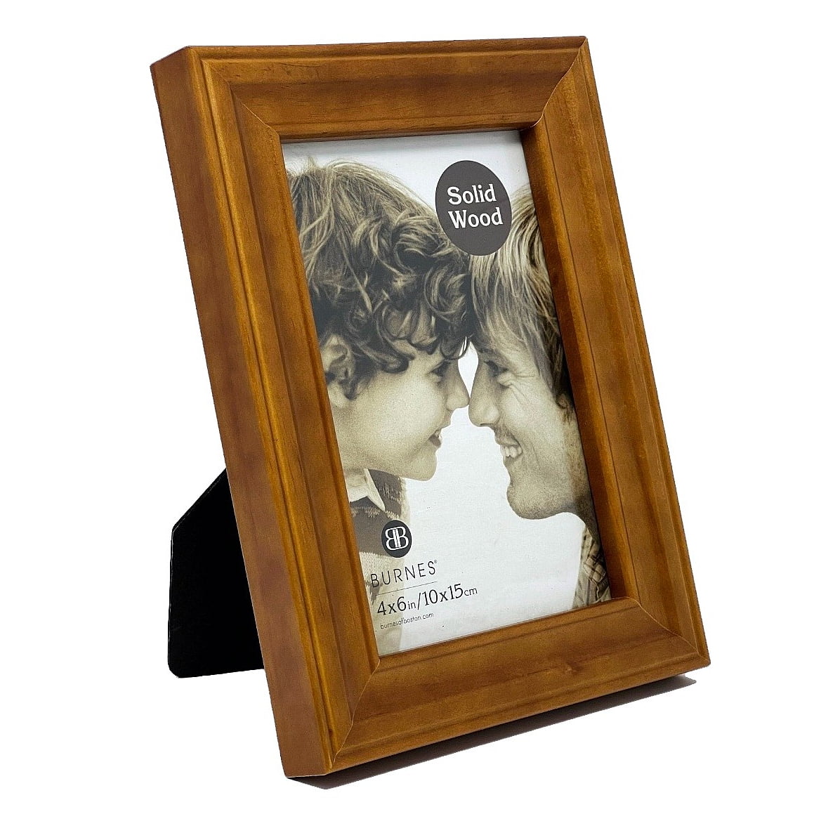 Solid wood oak medium-stain desk frame by Burnes - 4x6 - Walmart.com