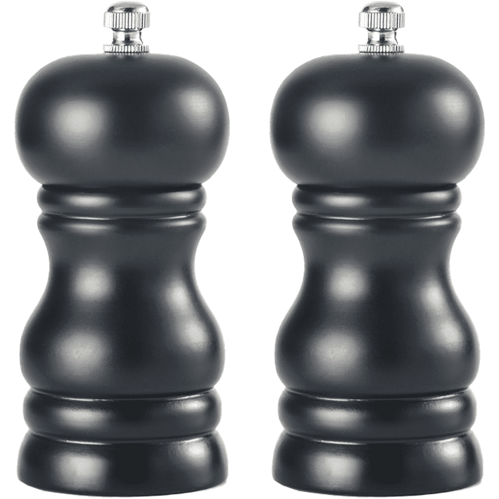 Solid wood pepper grinder manual pepper grinder seasoning bottle pepper ...