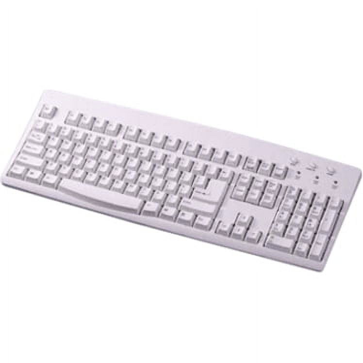 SolidTek KB-260-BU-SP Solidtek Spanish Keyboard Layout Full Size Black ...