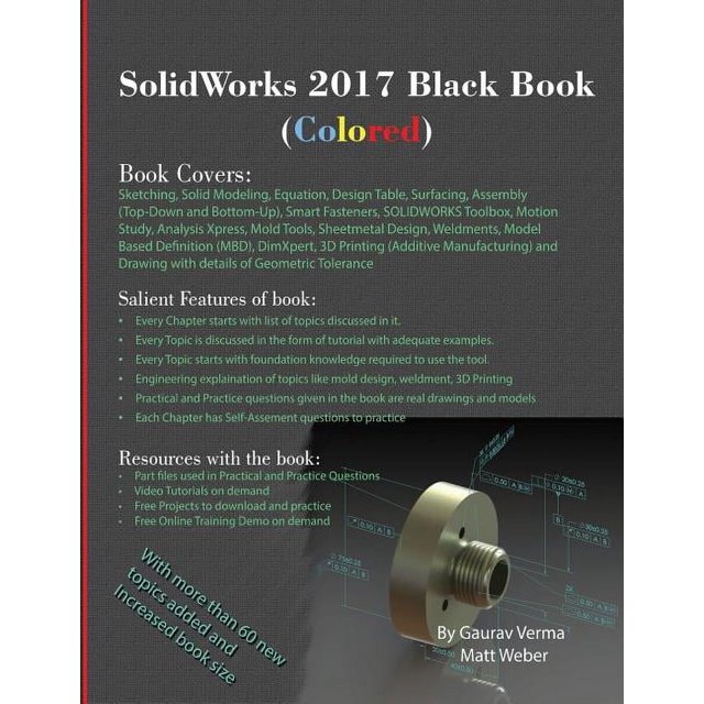 SolidWorks 2017 Black Book (Colored) (Paperback) - Walmart.com