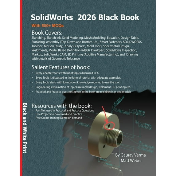 SolidWorks 2026 Black Book, (Paperback) - Walmart.com