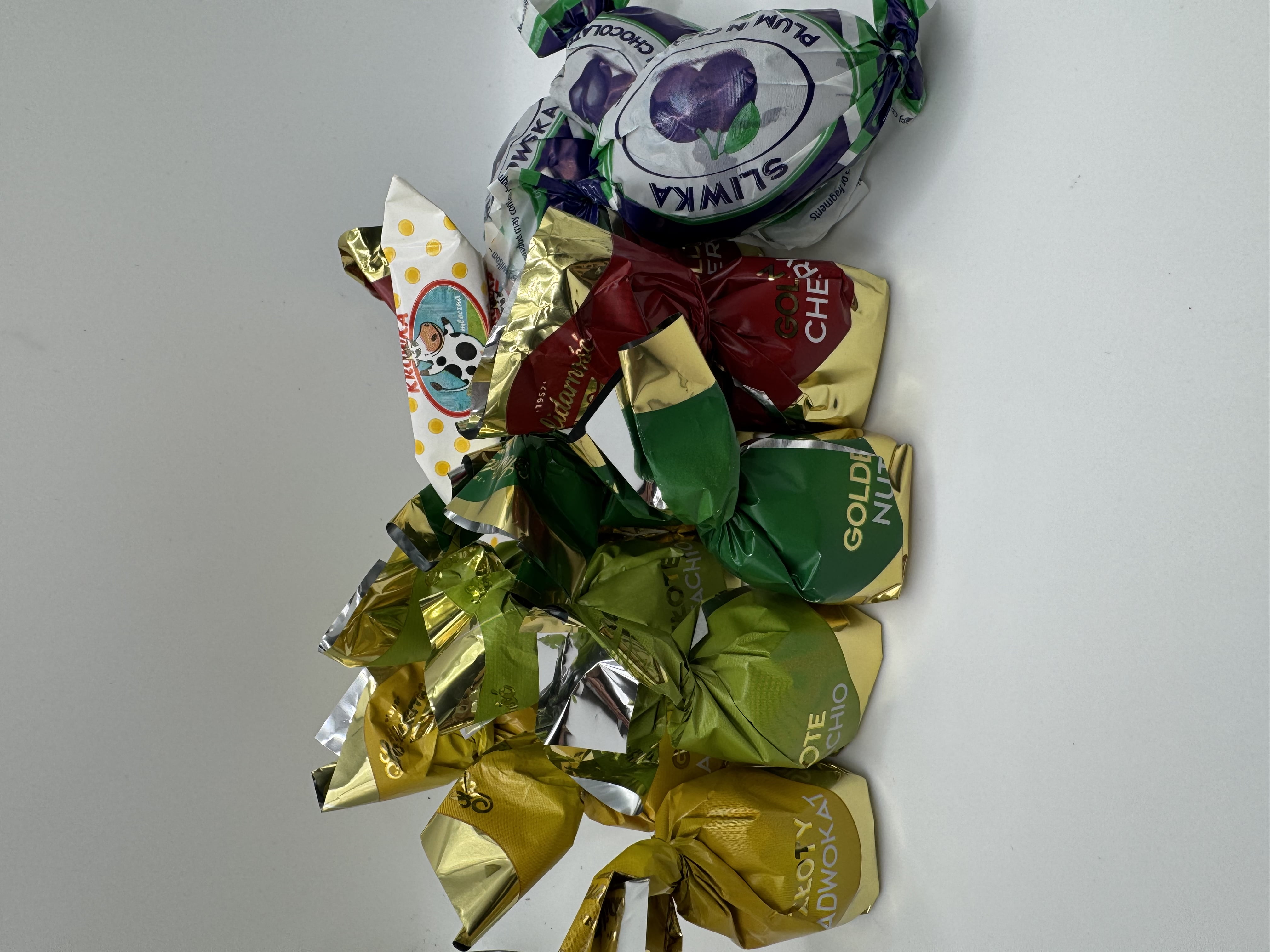 Solidarnosc Candy Mix 1 LB Milky Cream Fudge/Plum In Chocolate/Golden ...